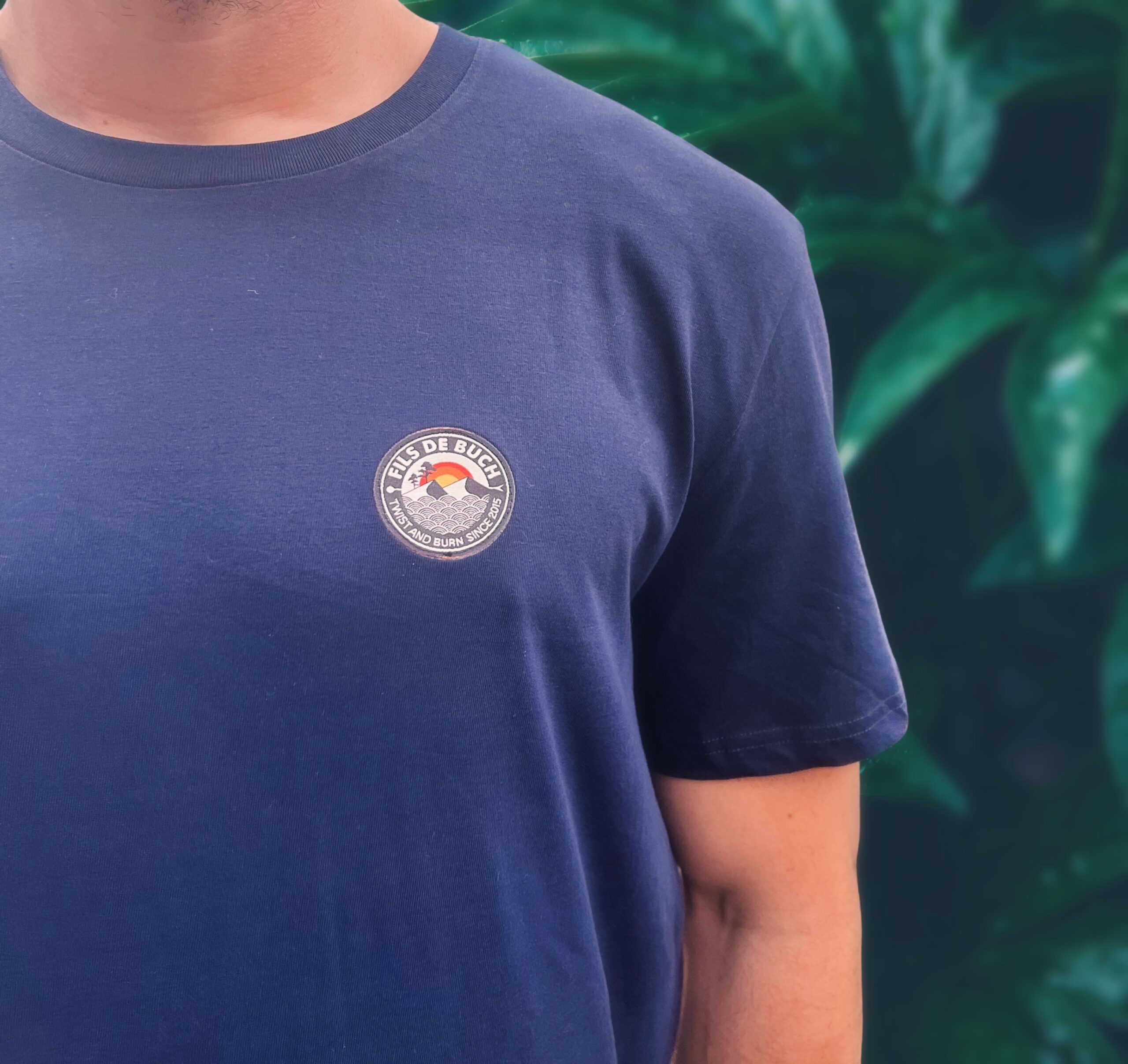 Origin Tee Navy - Fils de Buch